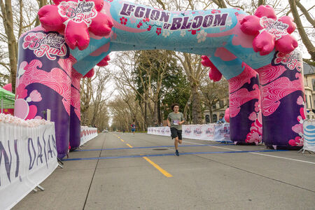 GeoSnapShot | Photos from Seattle Cherry Blossom Race 5K (Sunday)